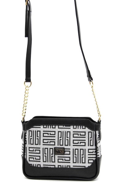 Silver Polo Beyaz Üç Bölmeli Kadın Çapraz Çanta SP1066