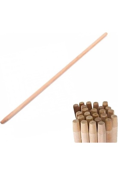 Ayzenbi Ahşap Fırça Sapı Vidalı 150CM Ayzenbi Ahşap Fırça Sapı Vidalı 150CM