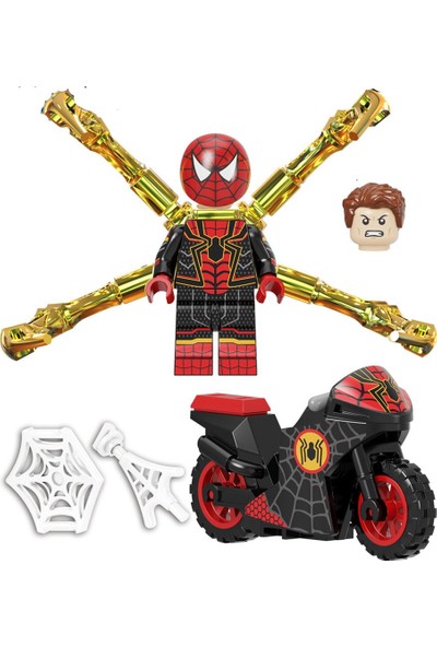 Xinh LEGO Uyumlu Spider Man Action Örümcek Adam-8 Minifigür Xinh LEGO Uyumlu Spider Man Action Örümcek Adam-8 Minifigür