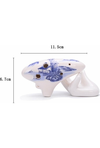 Sanlindou Çin Tarzı Ocarina 6 Delik Mavi ve Beyaz Porselen Desen Geleneksel Vintage El Yapımı Orff Aletleri (Yurt Dışından) Sanlindou Çin Tarzı Ocarina 6 Delik Mavi ve Beyaz Porselen Desen Geleneksel Vintage El Yapımı Orff Aletleri (Yurt Dışından)
