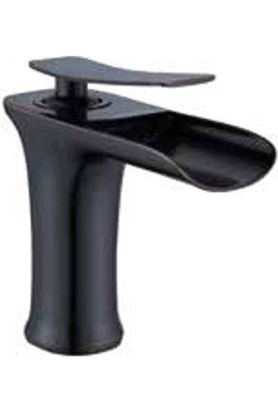 Gürol Dekoratif Siyah Lavabo Bataryası
