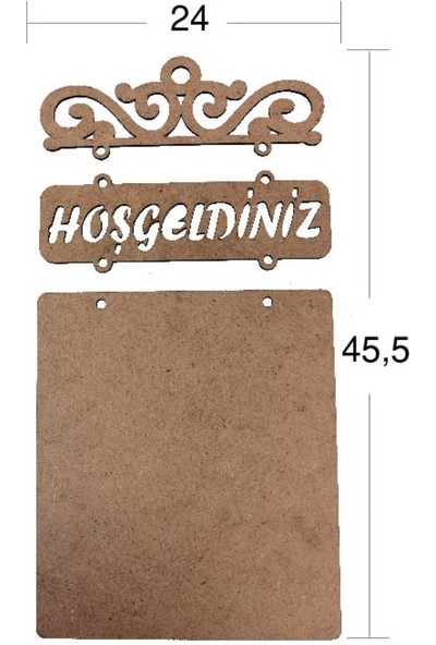 Alife L232 Düz Hoşgeldiniz Pano Boyasız Ham Ahşap Mdf Pano Alife L232 Düz Hoşgeldiniz Pano Boyasız Ham Ahşap Mdf Pano