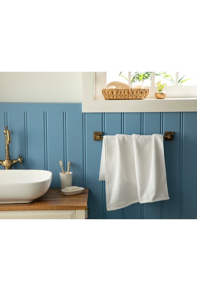 Maris Pamuklu Yüz Havlusu 50X70 cm Beyaz Maris Pamuklu Yüz Havlusu 50X70 cm Beyaz