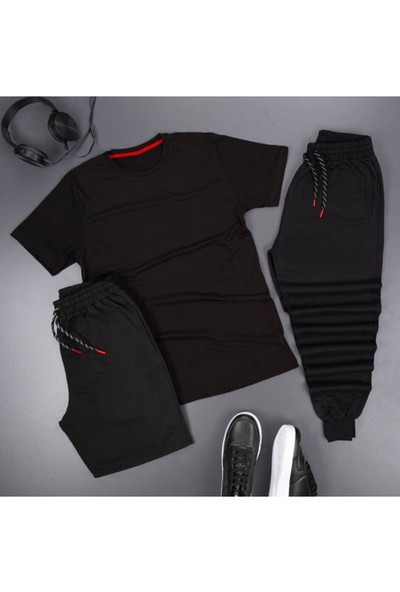 Trendypassion 3'lü Unisex Spor Eşofman Takımı Kombini Trendypassion 3'lü Unisex Spor Eşofman Takımı Kombini