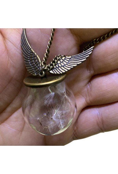 Roxo Shop Tüylü Kanatlı Kolye