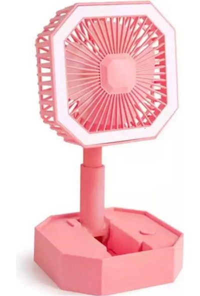 Xtrıke Me Şarjlı Taşınabilir Işıklı Mini Katlanır Usbli Masa Üstü Ev-Ofis Mini Fan YK-3308 Xtrıke Me Şarjlı Taşınabilir Işıklı Mini Katlanır Usbli Masa Üstü Ev-Ofis Mini Fan YK-3308