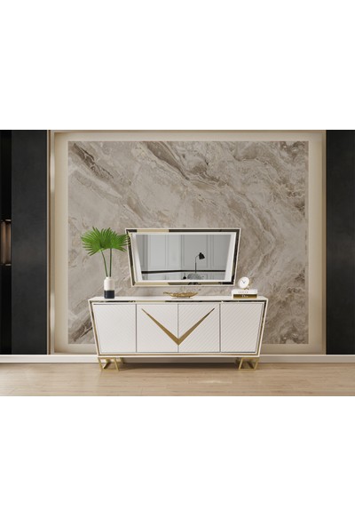 Lotus Beyaz Konsol Lotus Beyaz Konsol