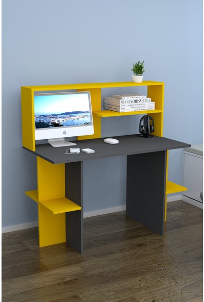 Mihra Home Live Çalışma Masası Antrasit Mihra Home Live Çalışma Masası Antrasit