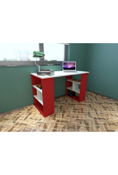 Beria Çalışma Masası Kırmızı Beria Çalışma Masası Kırmızı