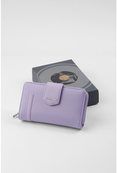 Cengiz Pakel Orta Boy Kadın Cüzdan Lila 65256
