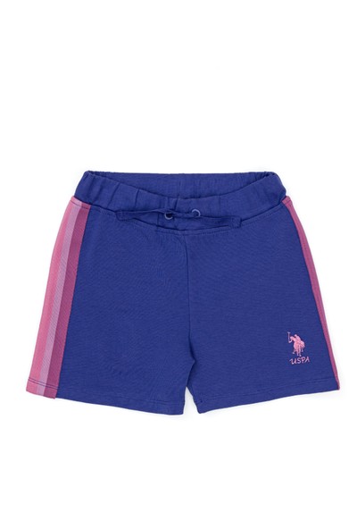 U.S. Polo Assn. Kız Çocuk Royal Blue Örme Şort 50249099-VR212 U.S. Polo Assn. Kız Çocuk Royal Blue Örme Şort 50249099-VR212