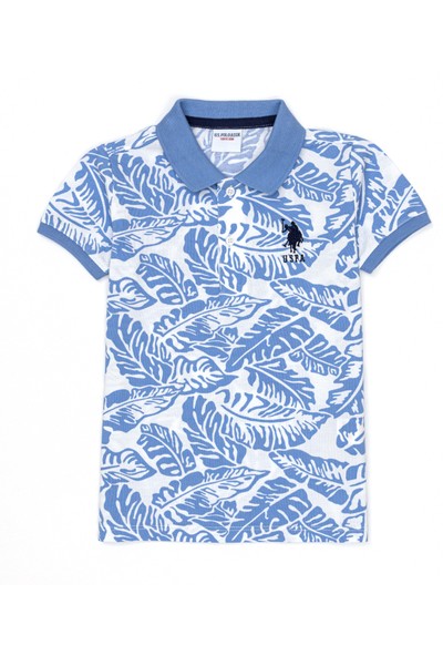 U.S. Polo Assn. Erkek Çocuk Koyu Mavi T Shirt 50248934-VR032