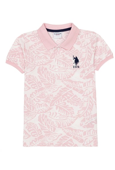 U.S. Polo Assn. Erkek Çocuk Pudra T Shirt 50248934-VR042 U.S. Polo Assn. Erkek Çocuk Pudra T Shirt 50248934-VR042