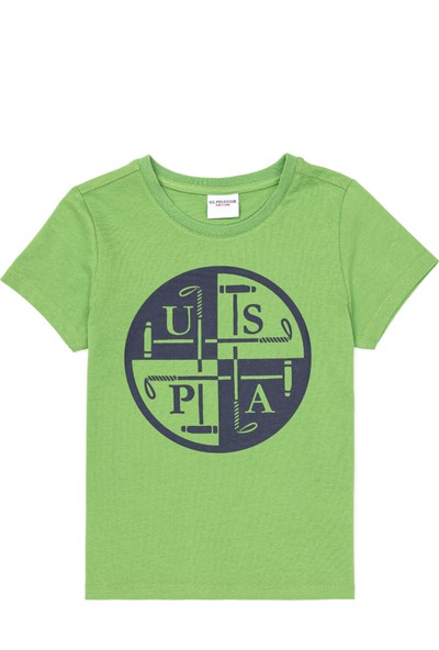 U.S. Polo Assn. Erkek Çocuk Elma Yeşili T Shirt 50247336-VR020