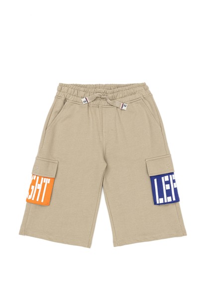 U.S. Polo Assn. Erkek Çocuk Haki Örme Şort 50249995-VR027