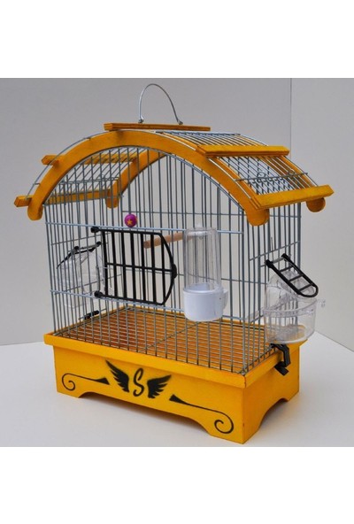 Sakka Ahşap Kuş Kafesleri