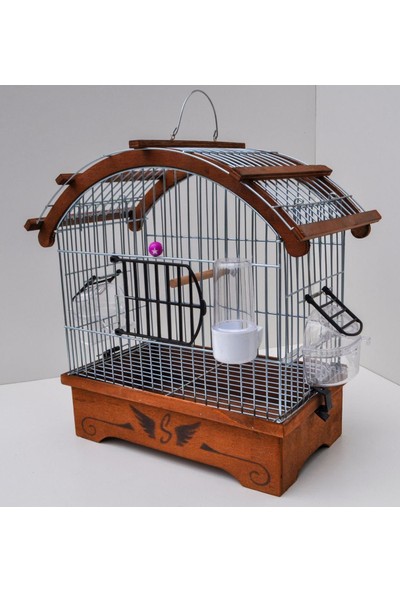 Sakka Ahşap Kuş Kafesleri