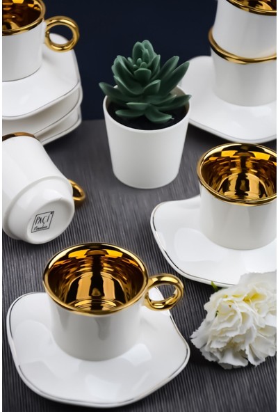 Paçi Beyaz Lüx Semazen Kahve Fincanı Paçi Beyaz Lüx Semazen Kahve Fincanı