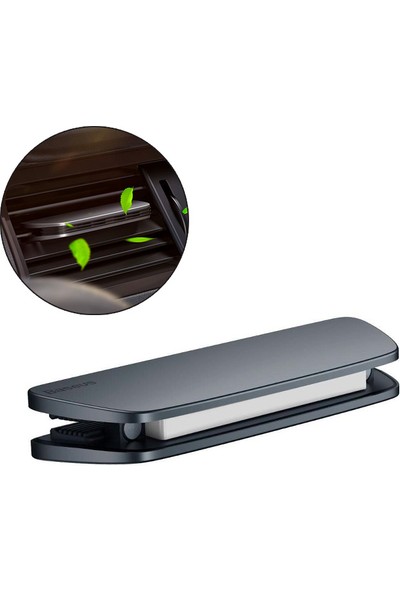 Baseus Metal Paddle Araç Havalandırma Bölmesi Hava Spreyi Oto Kokusu SUXUN-MP01 Baseus Metal Paddle Araç Havalandırma Bölmesi Hava Spreyi Oto Kokusu SUXUN-MP01