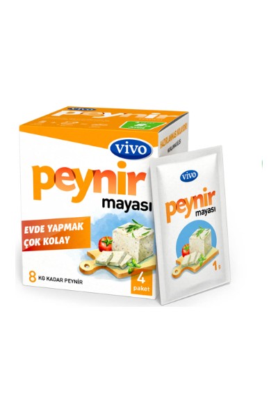 Vivo Peynir Mayası 4 gr Vivo Peynir Mayası 4 gr