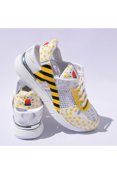 Nur Paramedic Desenli Spor Sandalet