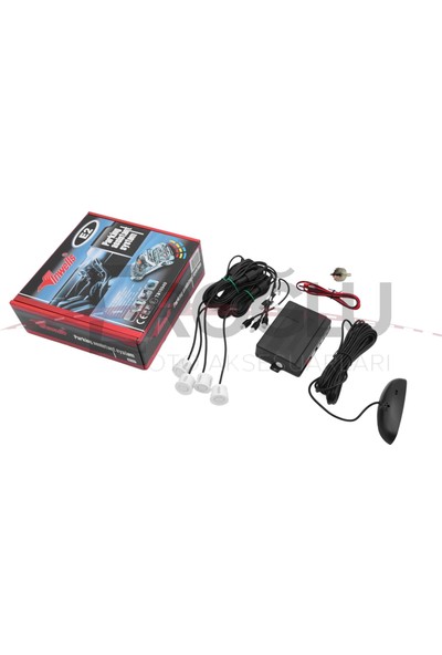 Inwells Ekranlı Park Sensörü 22MM E2 Beyaz Inwells Ekranlı Park Sensörü 22MM E2 Beyaz