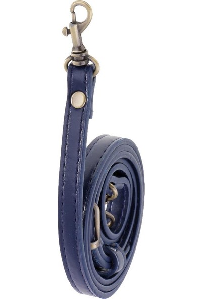 Ayarlanabilir Pu Deri Crossbody Omuz Çantası Kayış Kolu Değiştirme Mavi Ayarlanabilir Pu Deri Crossbody Omuz Çantası Kayış Kolu Değiştirme Mavi