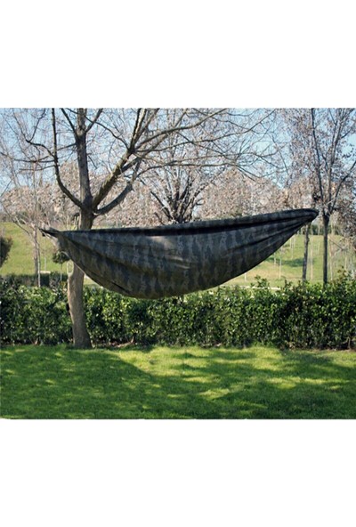 Kamuflaj Desen Kamp Hamağı 150 kg Max Taşıma Kapasiteli