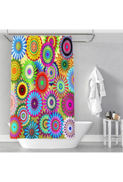 Yilegou Kancalı Su Geçirmez Duş Perdesi (Yurt Dışından)