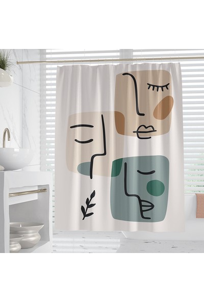 Yilegou Kancalı Su Geçirmez Duş Perdesi (Yurt Dışından)