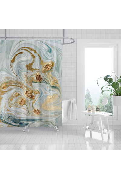 Yilegou Kancalı Su Geçirmez Duş Perdesi (Yurt Dışından)