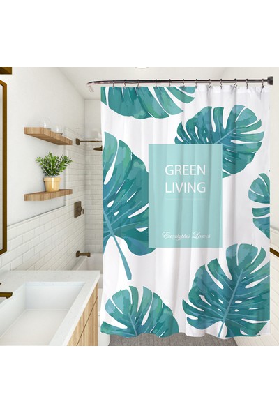 Yilegou Kancalı Su Geçirmez Duş Perdesi (Yurt Dışından)