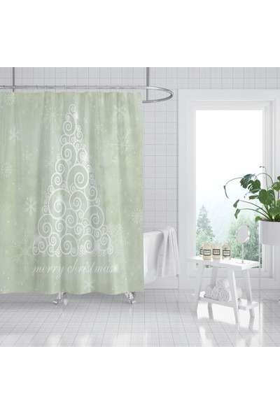 Yilegou Kancalı Su Geçirmez Duş Perdesi (Yurt Dışından)