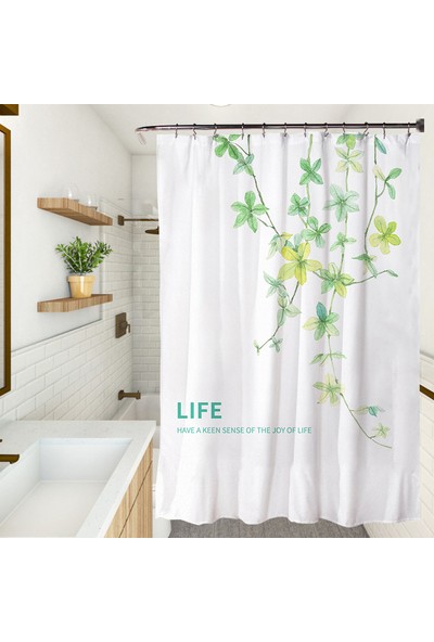 Yilegou Kancalı Su Geçirmez Duş Perdesi (Yurt Dışından)