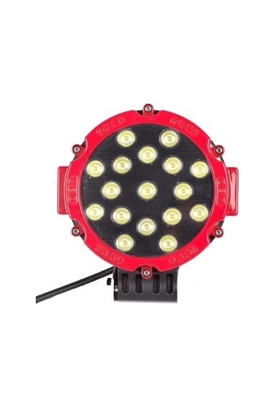UniChrome 5 Modlu 51W Yuvarlak Off Road Lambası Turuncu Beyaz Işıklı UniChrome 5 Modlu 51W Yuvarlak Off Road Lambası Turuncu Beyaz Işıklı