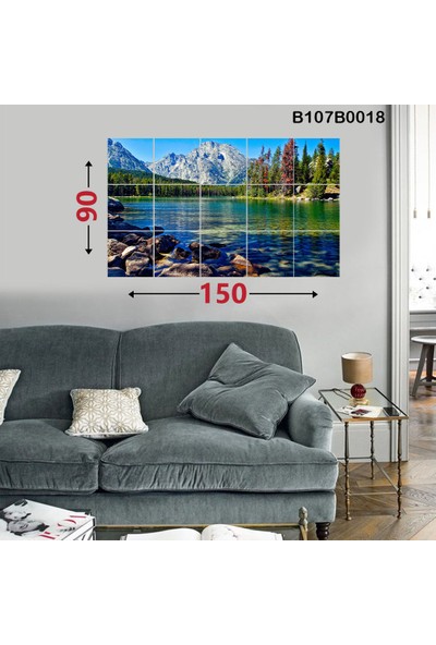 Napoli Home Manzara Desenli 15 Parçalı Ahşap Duvar Tablo 90X150 cm Napoli Home Manzara Desenli 15 Parçalı Ahşap Duvar Tablo 90X150 cm