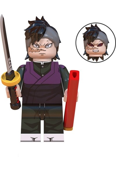 Xinh Genya Shinazugawa Mini Figür Demon Slayer Kimetsu No Yaiba X-17 Xinh Genya Shinazugawa Mini Figür Demon Slayer Kimetsu No Yaiba X-17