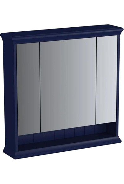Vitra Valarte Neo 80 cm Mavi Banyo Dolabı Aynalı Üst Modül 65793 Vitra Valarte Neo 80 cm Mavi Banyo Dolabı Aynalı Üst Modül 65793