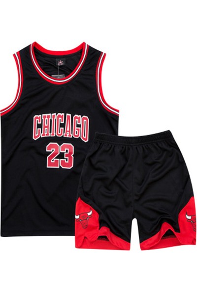 Janae Nba Chicago Bulls 23# Çocuk Basketbol Forması - Siyah (Yurt Dışından) Janae Nba Chicago Bulls 23# Çocuk Basketbol Forması - Siyah (Yurt Dışından)