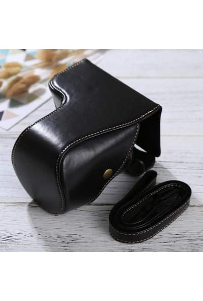 Ykd Store Sony ILCE-6500 / A6500 Için Tam Vücut Deri Kılıf Çanta Siyah (Yurt Dışından) Ykd Store Sony ILCE-6500 / A6500 Için Tam Vücut Deri Kılıf Çanta Siyah (Yurt Dışından)