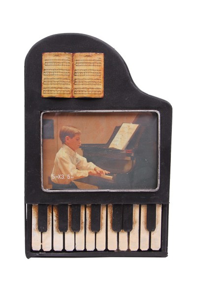 Roxo Shop El Yapımı Piyano Fotoğraf Çerçevesi