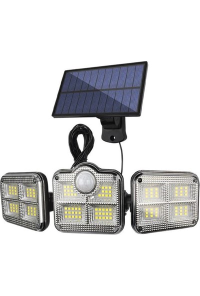UniChrome 122 LED Solar Uzaktan Kumandalı 3 Modlu Bahçe Garaj Lambası UniChrome 122 LED Solar Uzaktan Kumandalı 3 Modlu Bahçe Garaj Lambası