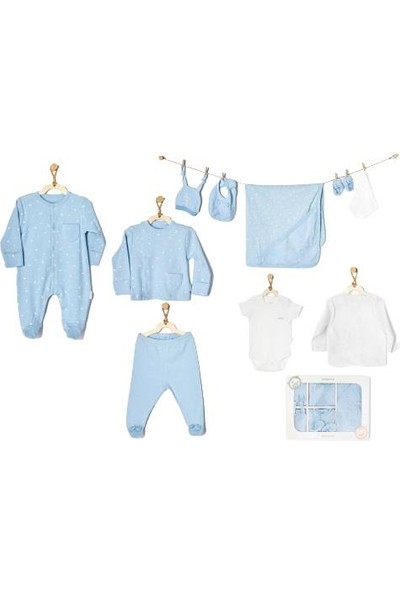 Andywawa AC22451 Time To Sleep 10 Parça Hastane Çıkışı Blue Andywawa AC22451 Time To Sleep 10 Parça Hastane Çıkışı Blue