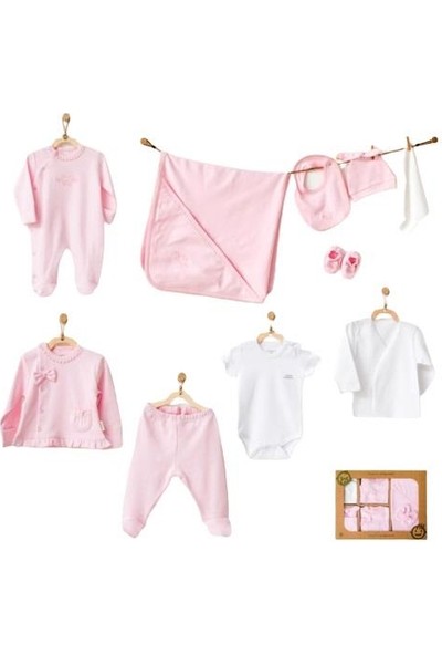 Andywawa AC21651R Natura Wawa Organik Girl 10 Parça Hastane Çıkışı Pink Andywawa AC21651R Natura Wawa Organik Girl 10 Parça Hastane Çıkışı Pink