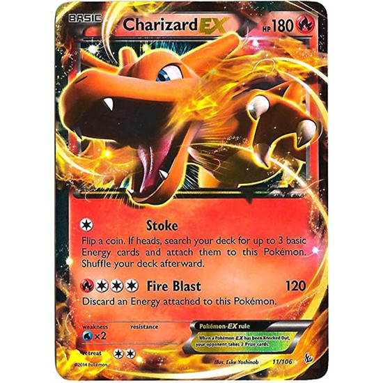 Shaco Design Pokemon Charizard Ex 180HP Kart Fiyatı