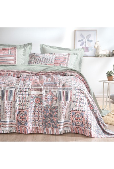 Yataş Bedding Mira Tek Kişilik Pike Takımı -Pembe