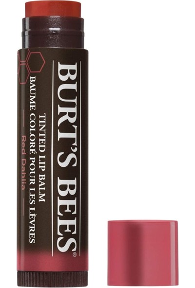 Burts Bees Bees Renkli Dudak Bakım Kremi, Red Dahlia, 1 Adet (1 x 4.25 G) Burts Bees Bees Renkli Dudak Bakım Kremi, Red Dahlia, 1 Adet (1 x 4.25 G)