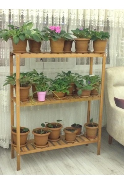 Mira Ahşap Saksılık Çiçeklik