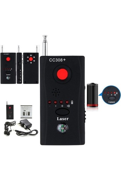 By Örs Shoes CC308+ Kamera Sinyal Dedektörü Böcek Bulucu By Örs Shoes CC308+ Kamera Sinyal Dedektörü Böcek Bulucu