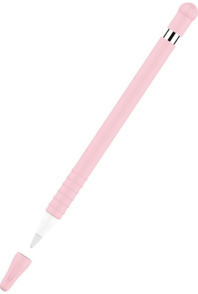 TEKNETSTORE Apple Pencıl 1. Nesil Silikon Koruyucu Kılıf Pembe TEKNETSTORE Apple Pencıl 1. Nesil Silikon Koruyucu Kılıf Pembe